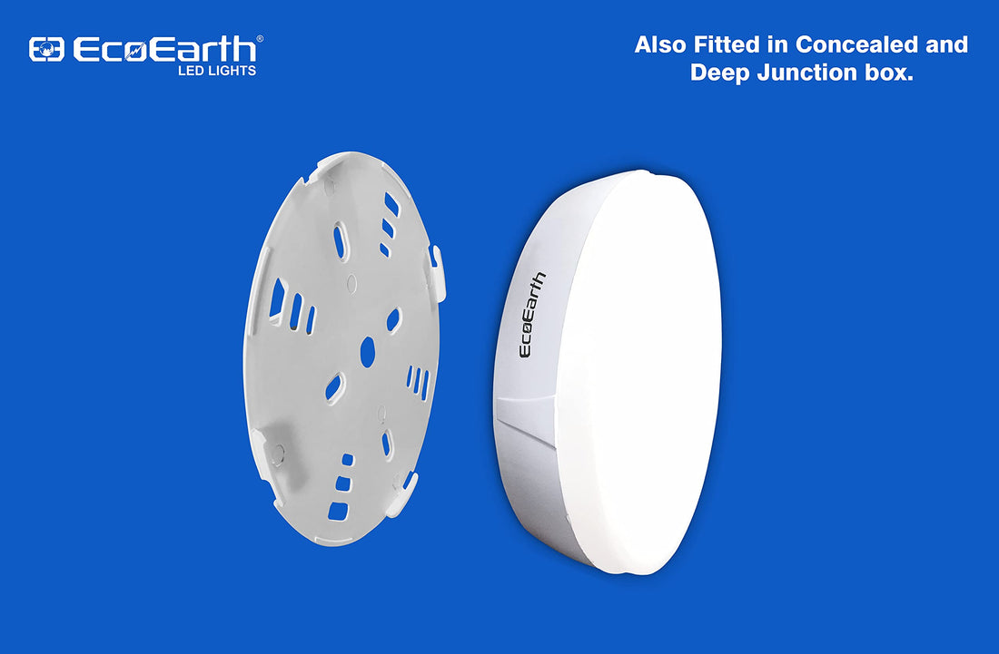 EcoEarth UNO LED Surface Light | Downlight | Pack of 2