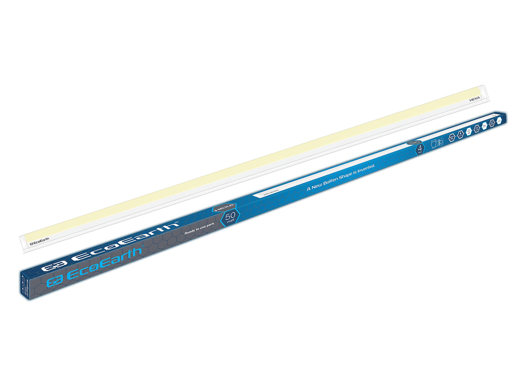 EcoEarth Hexa Led Tube Light, India’s First Hexagon-Shaped LED Tube Li
