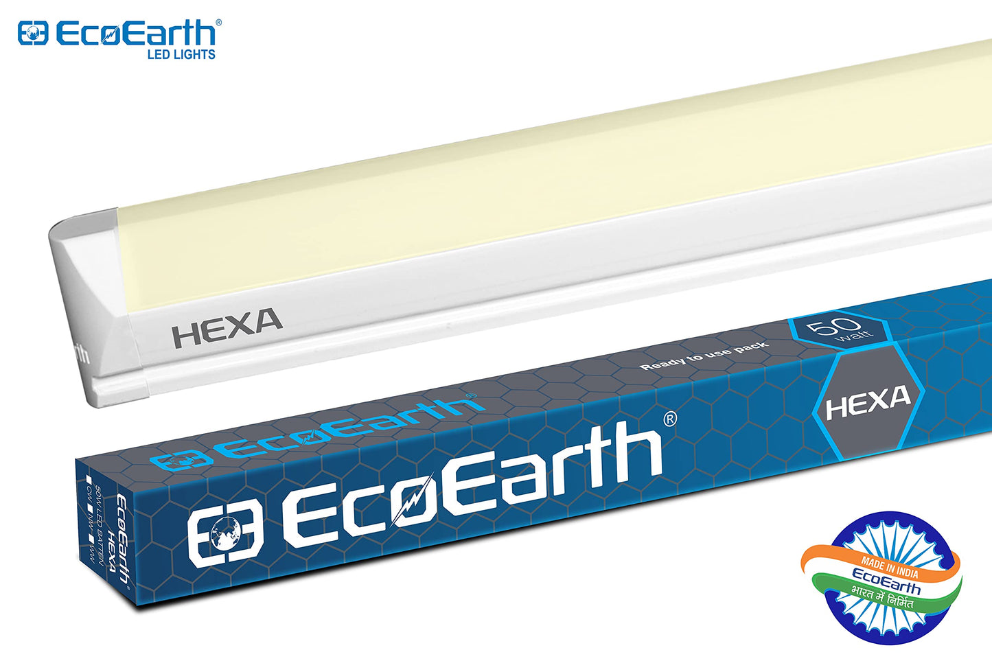 EcoEarth Hexa Led Tube Light, India’s First Hexagon-Shaped LED Tube Li