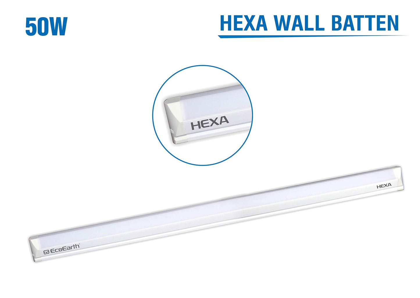 EcoEarth Hexa Led Wall Batten, India’s First Hexagon-Shaped LED Tube l