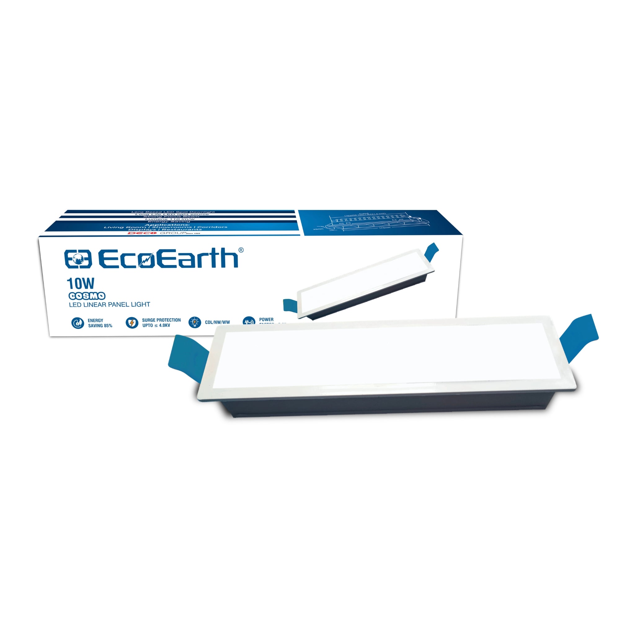 EcoEarth Cosmo Linear Led (Panel ) Downlight